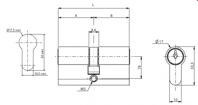 Cylindre européen Ronis - L'Acces